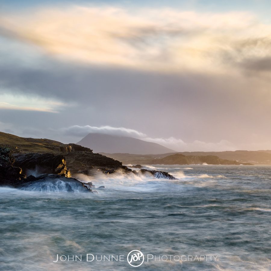 Sunset at Doagh #1 | Beautiful Irish Landscape Photographs by John Dunne