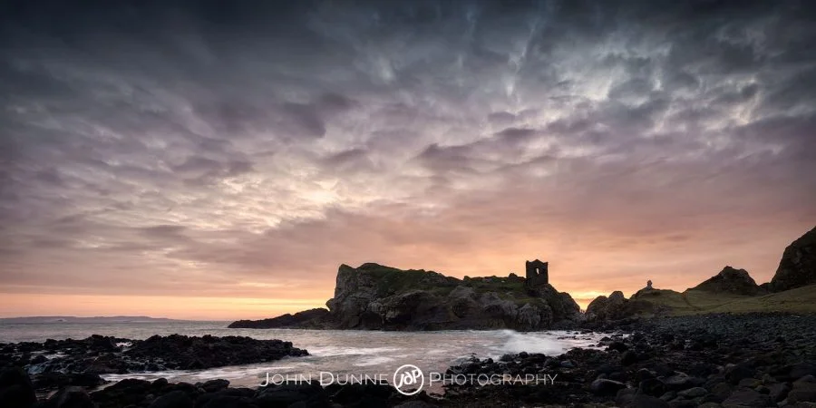 Sunrise over Kinbane Castle #1 | Beautiful Irish Landscape Photographs ...